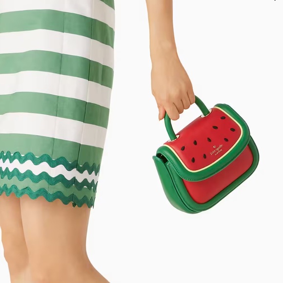kate spade | Bags | Kate Spade Puffy What A Watermelon Mini Top Handle ...